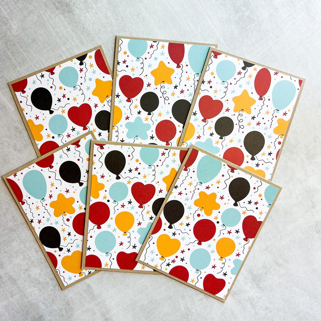 Set of Six Handmade Disney Cards Disneyland Cards - Etsy