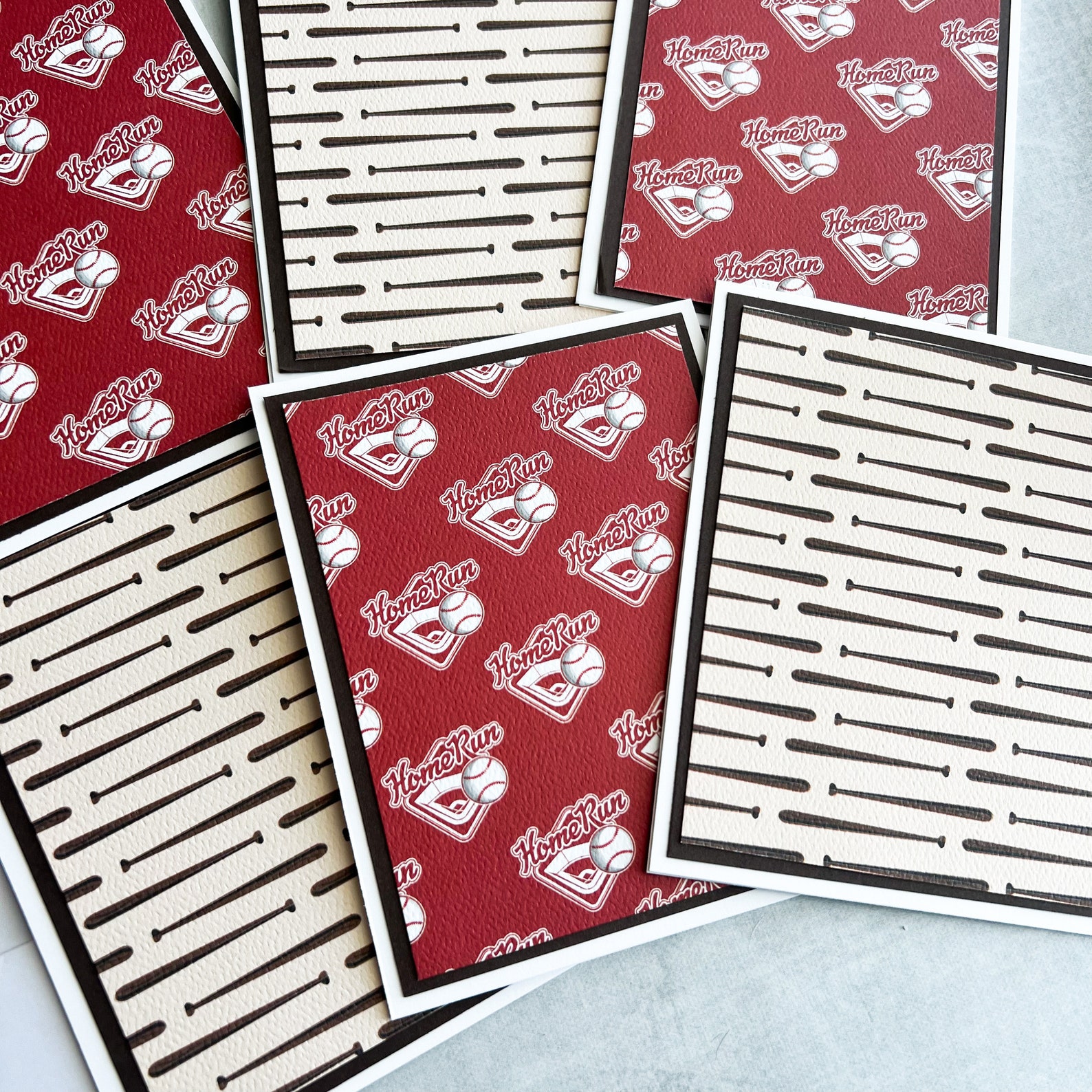 Baseball Card Set of Baseball Cards Baseball Card for Friend Boxed Card ...