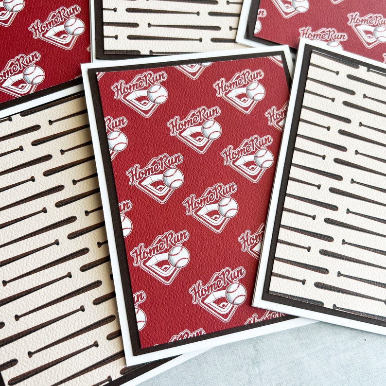 Baseball Card Set of Baseball Cards Baseball Card for Friend Boxed Card ...