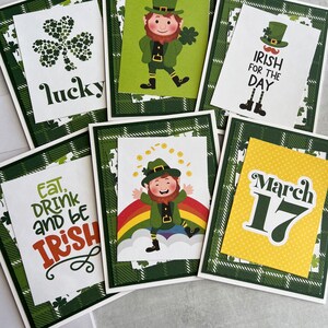 Set of 6 Handmade St. Patrick’s Day Cards! Card Set With Envelopes. Fun ...
