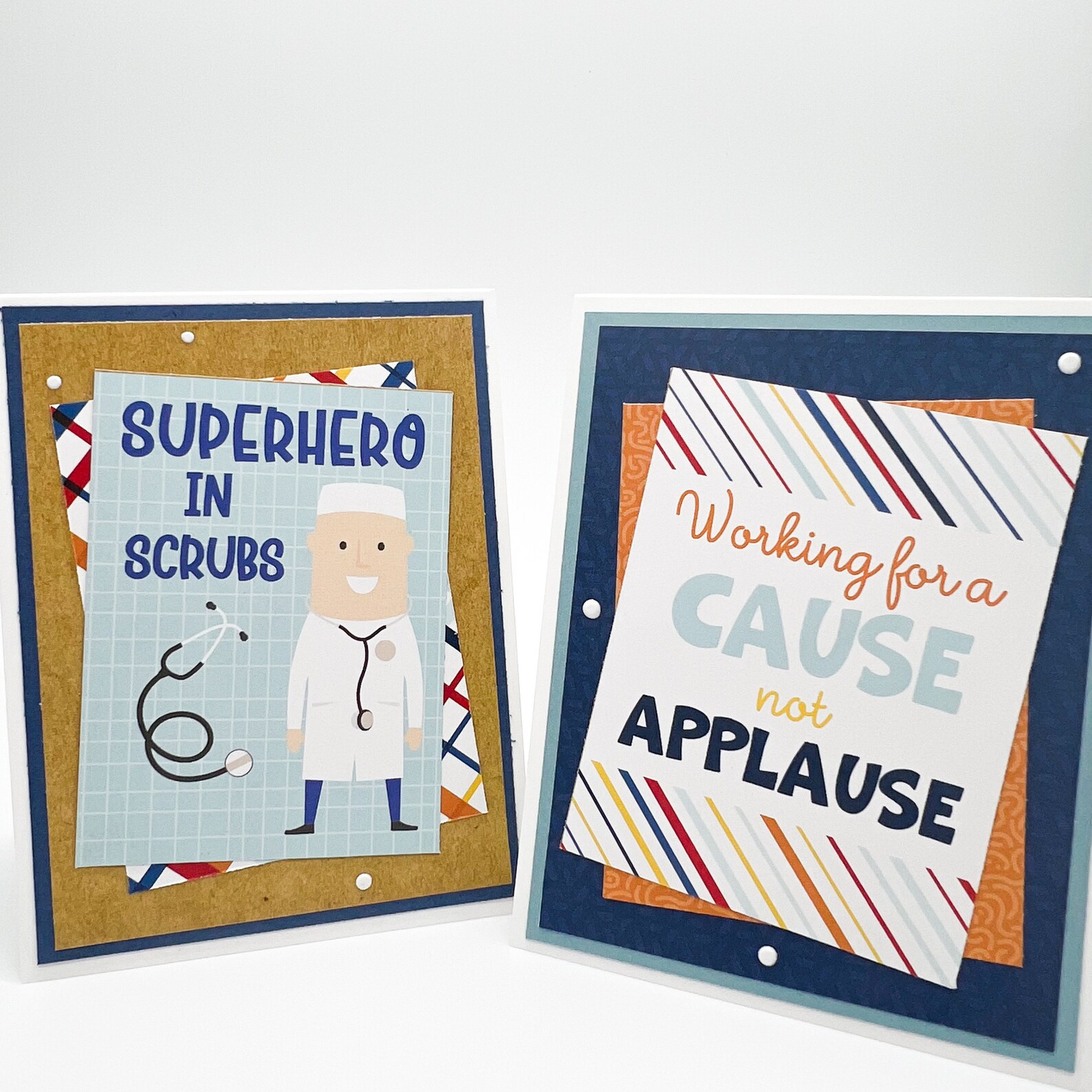 SIX Handmade First Responder Cards. Firefighters, Police, Ambulance ...