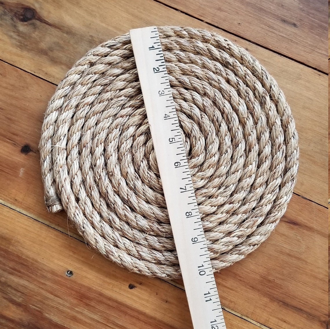 Flemish Coil Nautical Knot Rope Mat - Etsy UK