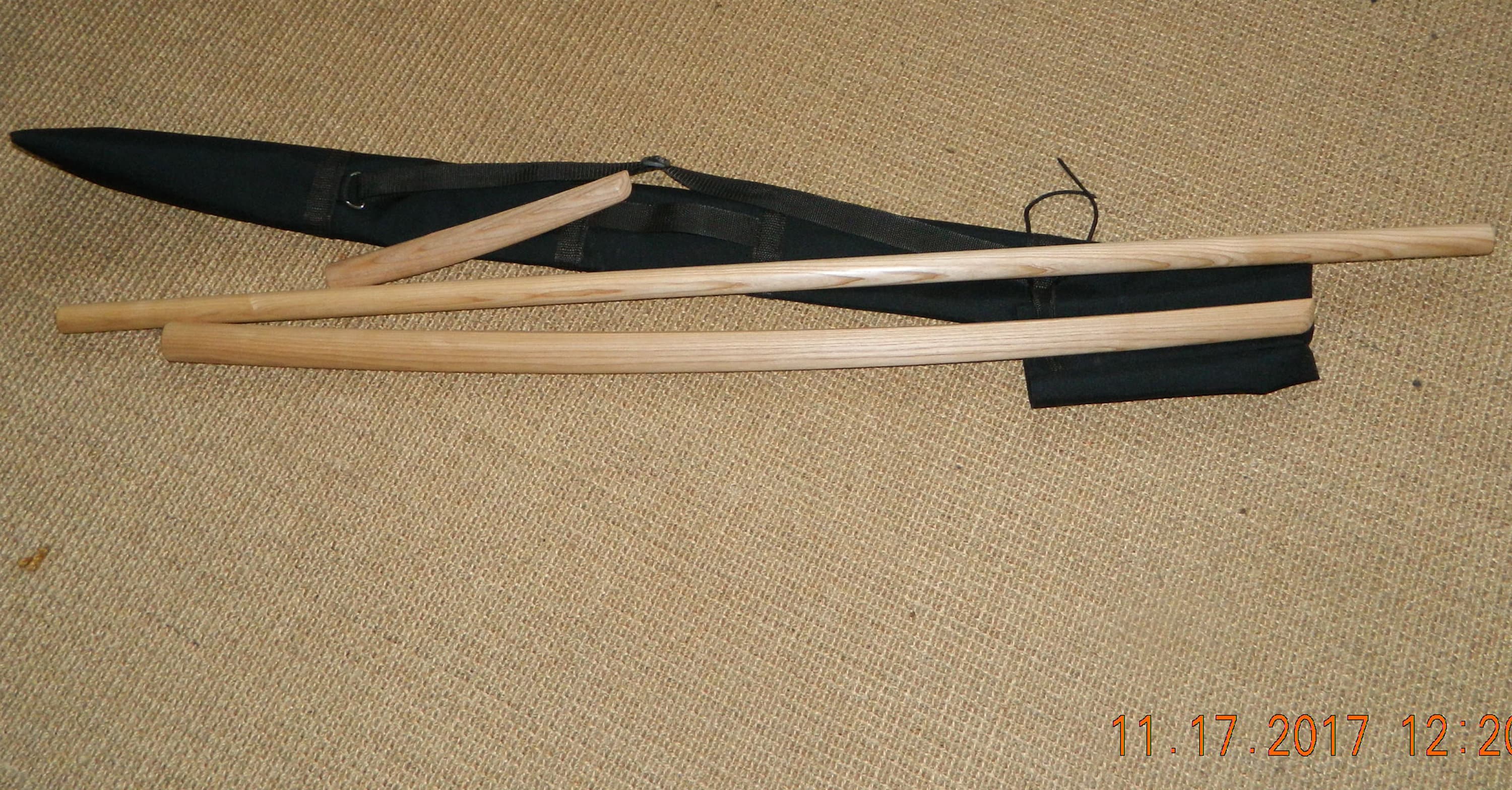A Set of Wooden Weapons for Aikido Bokken Daito-ryu Jo - Etsy