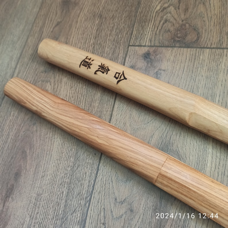 European Ash Bokken, Daito-ryu Aikido Kendo, With Saya - Etsy