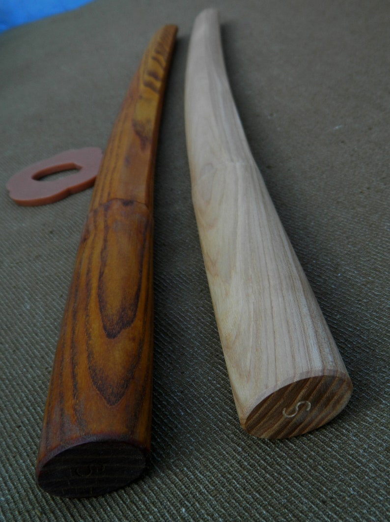 A Standard Model of Wooden Shoto in Two Colors Made From | Etsy