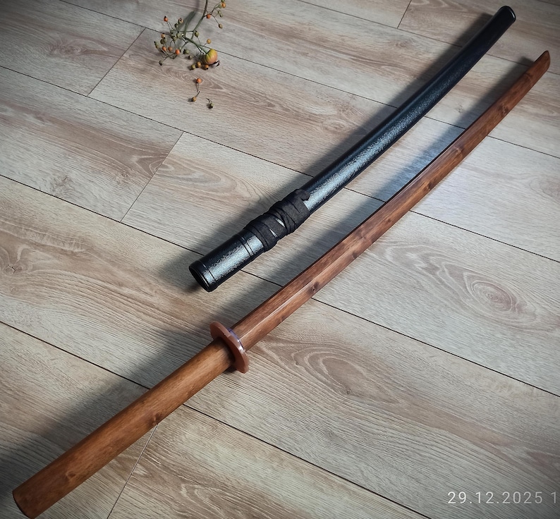 Universal Bokken Daito-ryu From Cornus Mas for Aikido, With Tsuba and ...