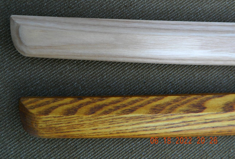 A Standard Model of Wooden Shoto in Two Colors Made From - Etsy