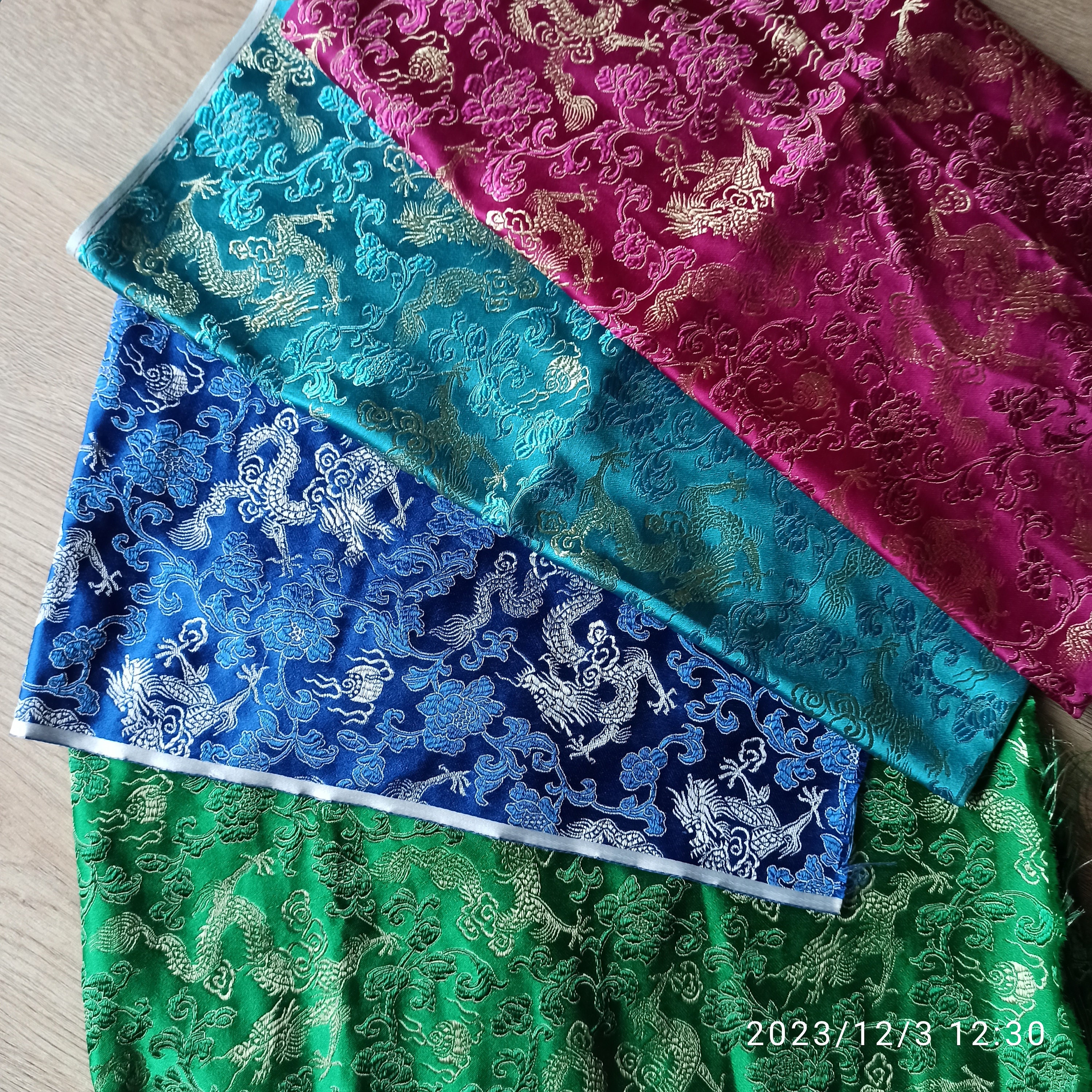 Satin Tai Chi Ban Storage Bag – Handmade Dragon Rod Case - Etsy