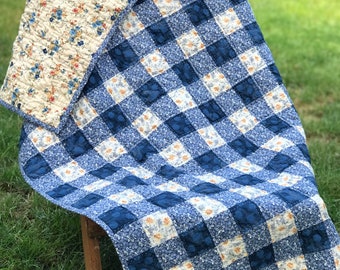 Gingham Quilt - Etsy