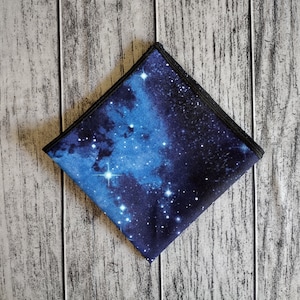 Galaxy Pocket Square Formal Wedding Tux Prom Handkerchief Space Sky ...
