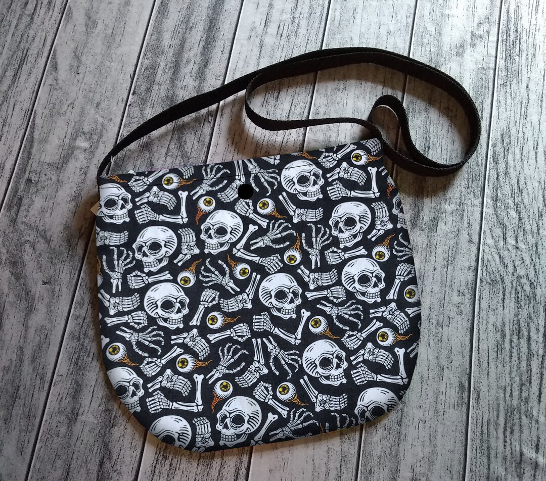Bag of Bones Cross Body Unisex Bag Purse Tote Halloween Skull Eyes ...