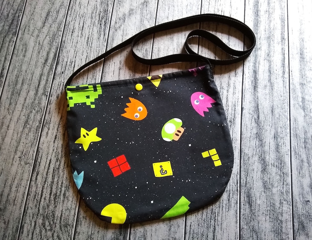 Old School Arcade Gamer Cross Body Unisex Bag Purse - Etsy