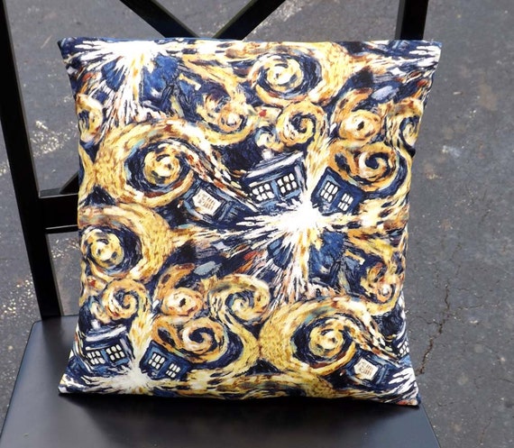 Exploding Tardis Pillow Case Pillowcase Licensed Fabric - Etsy
