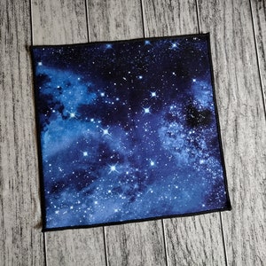 Galaxy Pocket Square Formal Wedding Tux Prom Handkerchief Space Sky ...