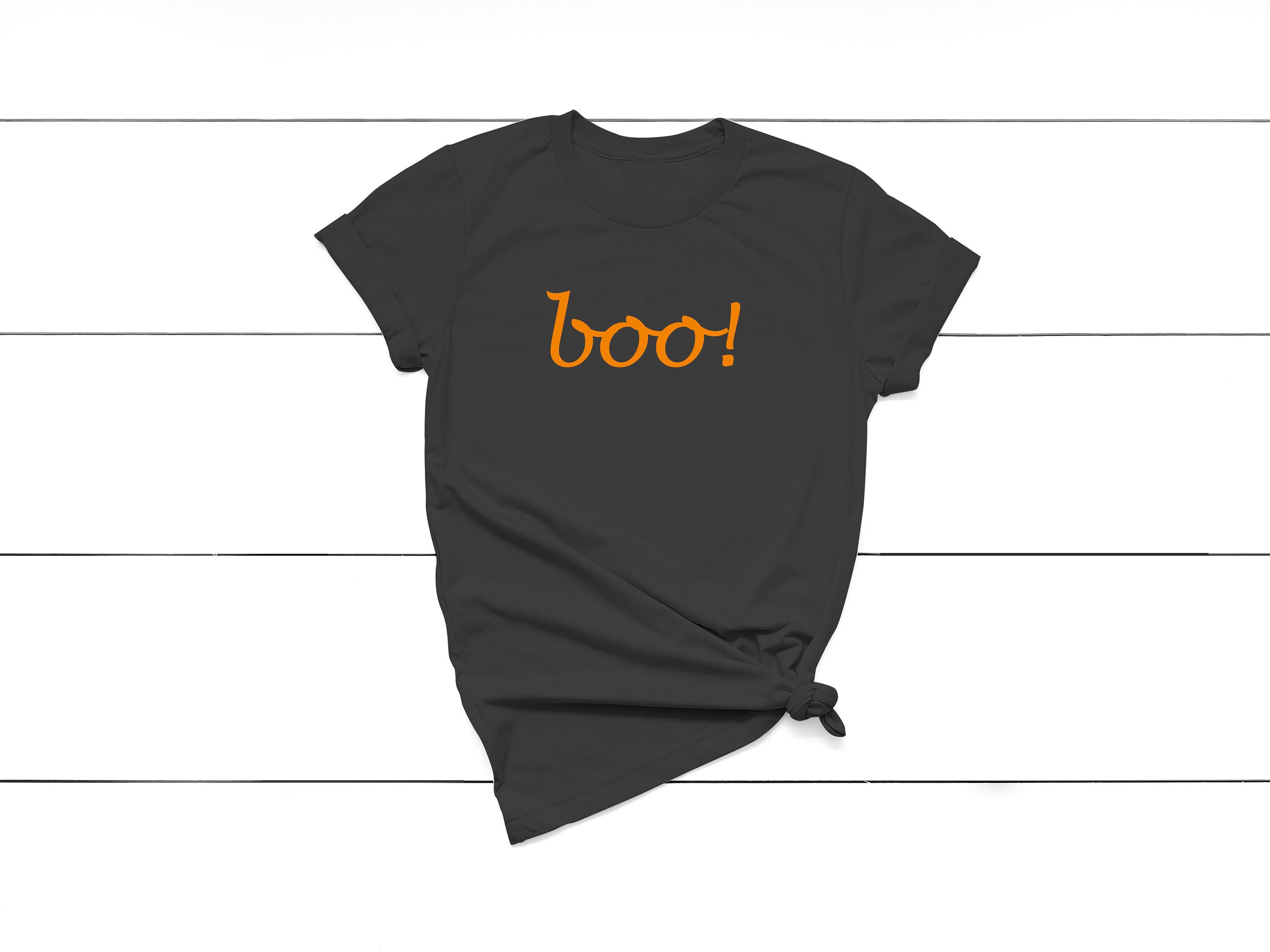 Boo T-shirt Halloween Shirt October Cute Shirt Funny | Etsy