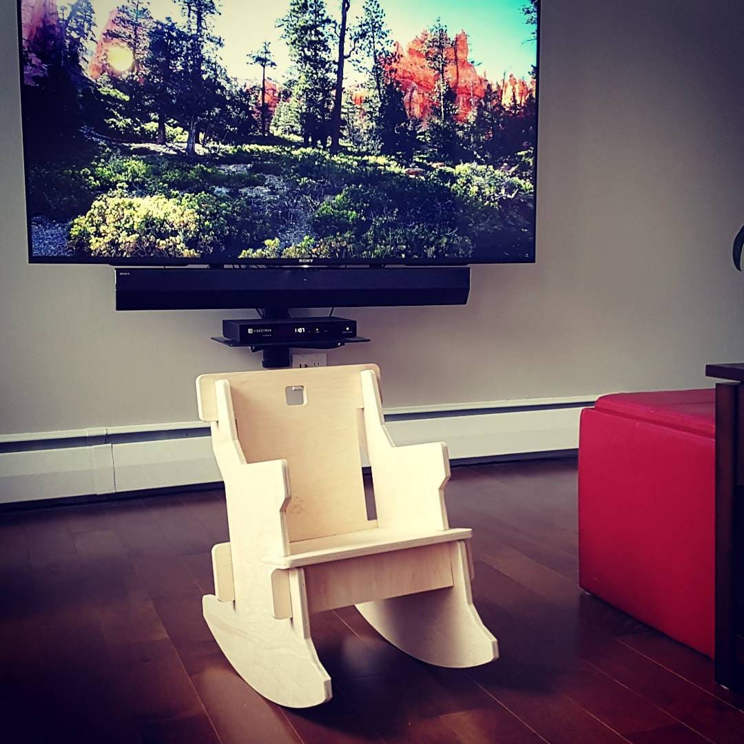 Puzzle Rocking Chair Made of Wood Casse Tête Wooden Rocking Chair - Etsy