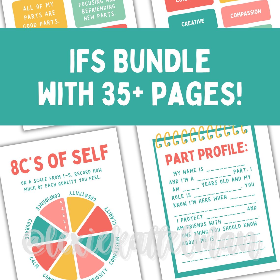 Internal Family Systems IFS Bundle, IFS Worksheets, IFS Posters ...