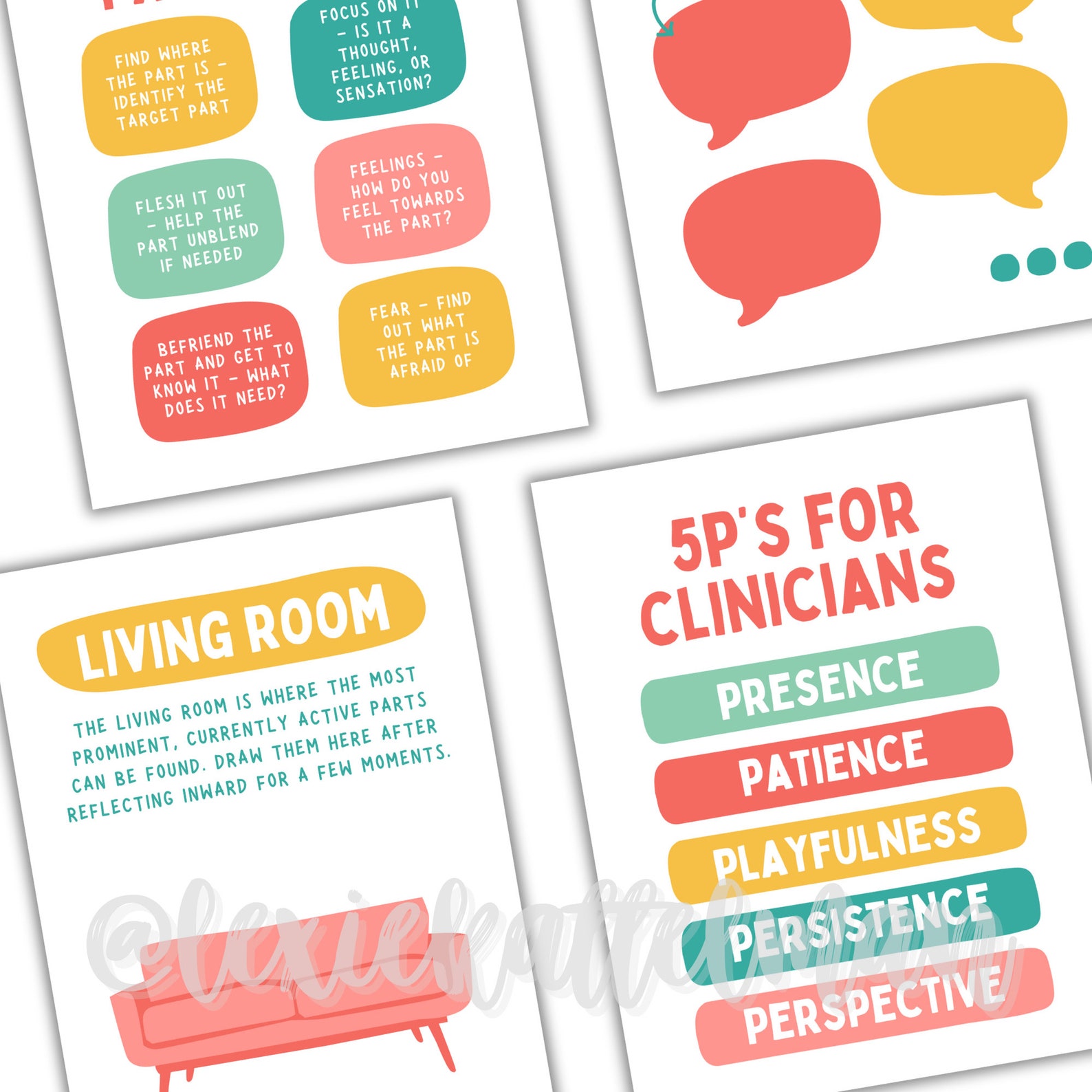 Internal Family Systems IFS Bundle, IFS Worksheets, IFS Posters ...