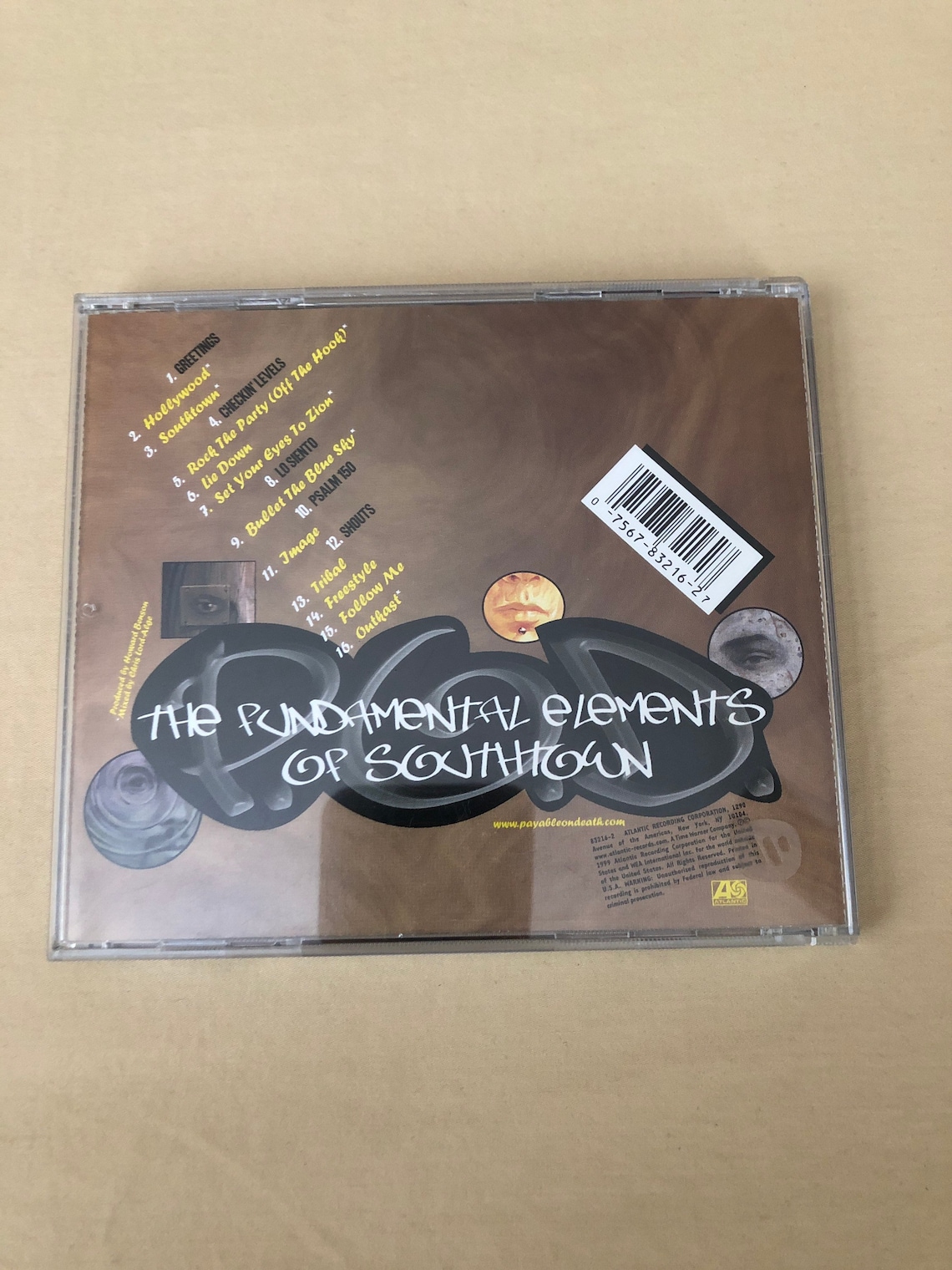 POD Fundamental Elements of Southtown CD Atlantic Rap Rock Nu | Etsy