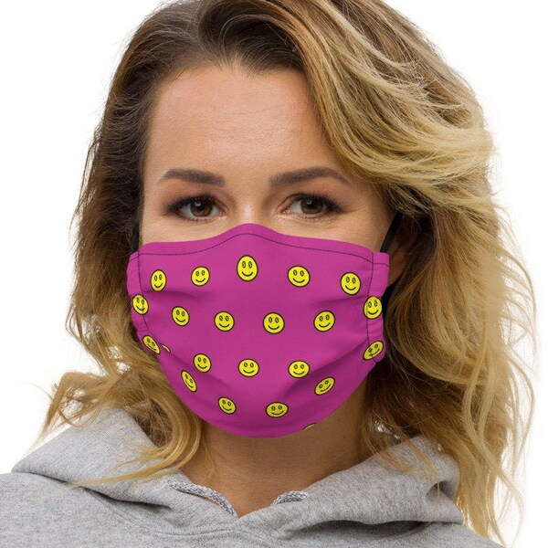 Smiley Mask - Etsy