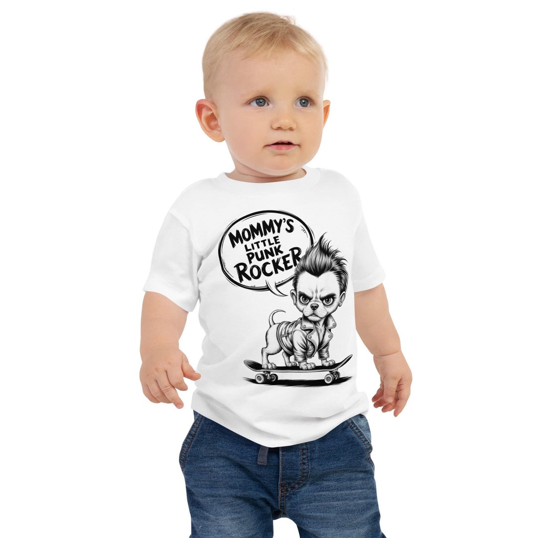 Baby's Punk Rock T Shirt First Baby's Punk Rock T Shirt Baby's Music T ...