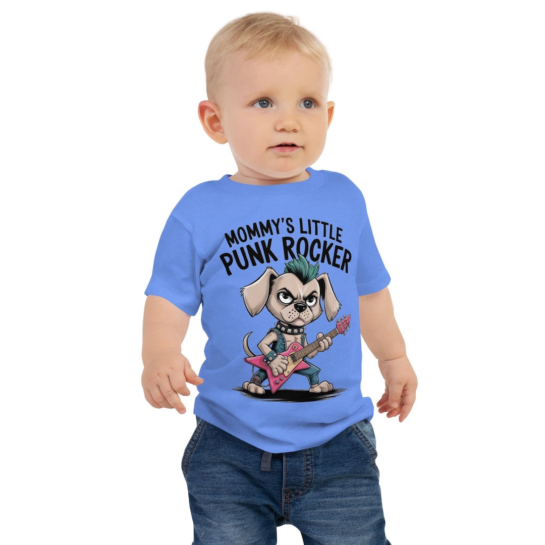 Baby's Punk Rock T Shirt Punk Rock Baby's T Shirt Baby's First Punk ...