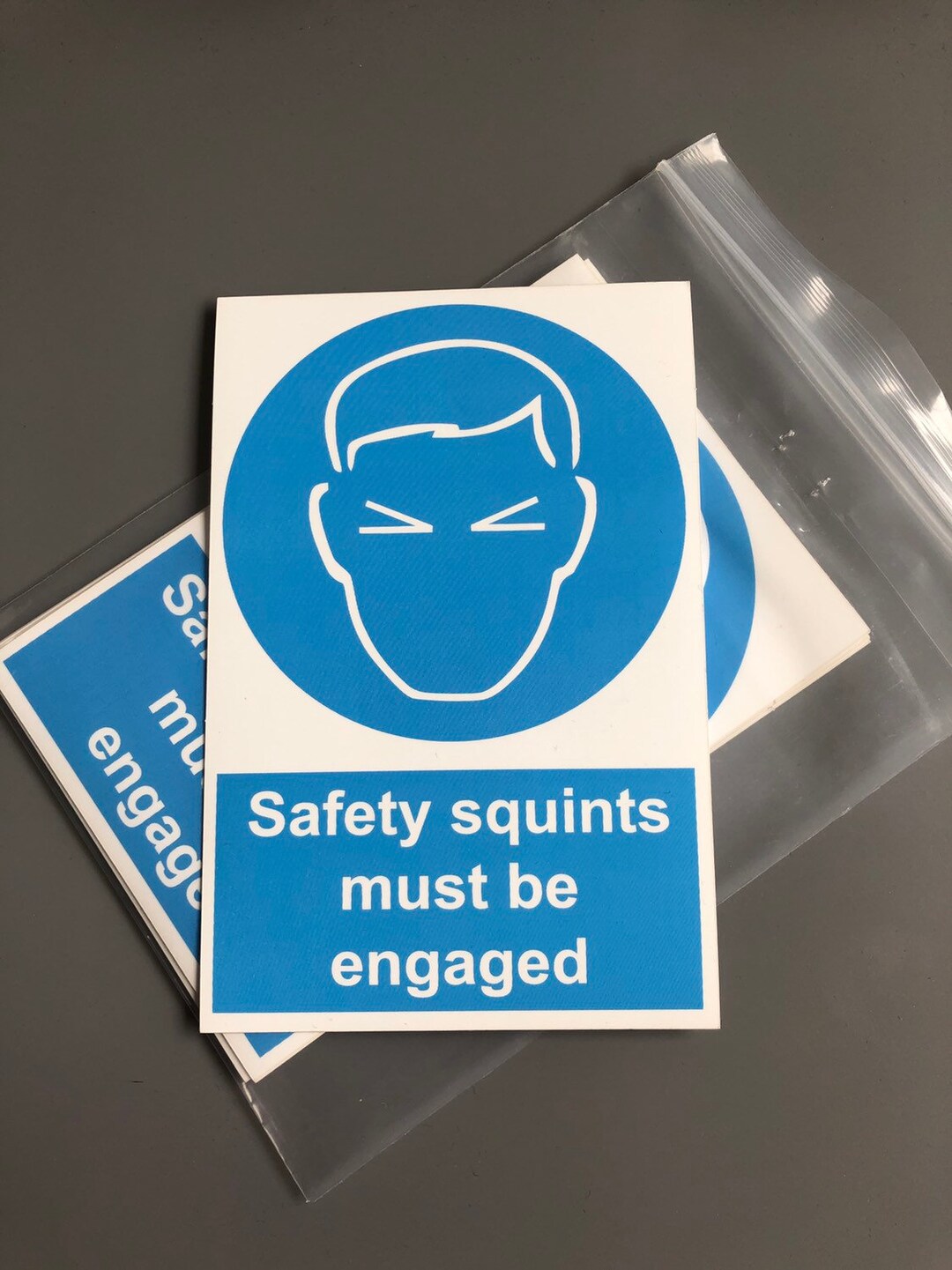 5 X Safety Squints Vinyl Sticker 10x15cm / 6x4 - Etsy Canada