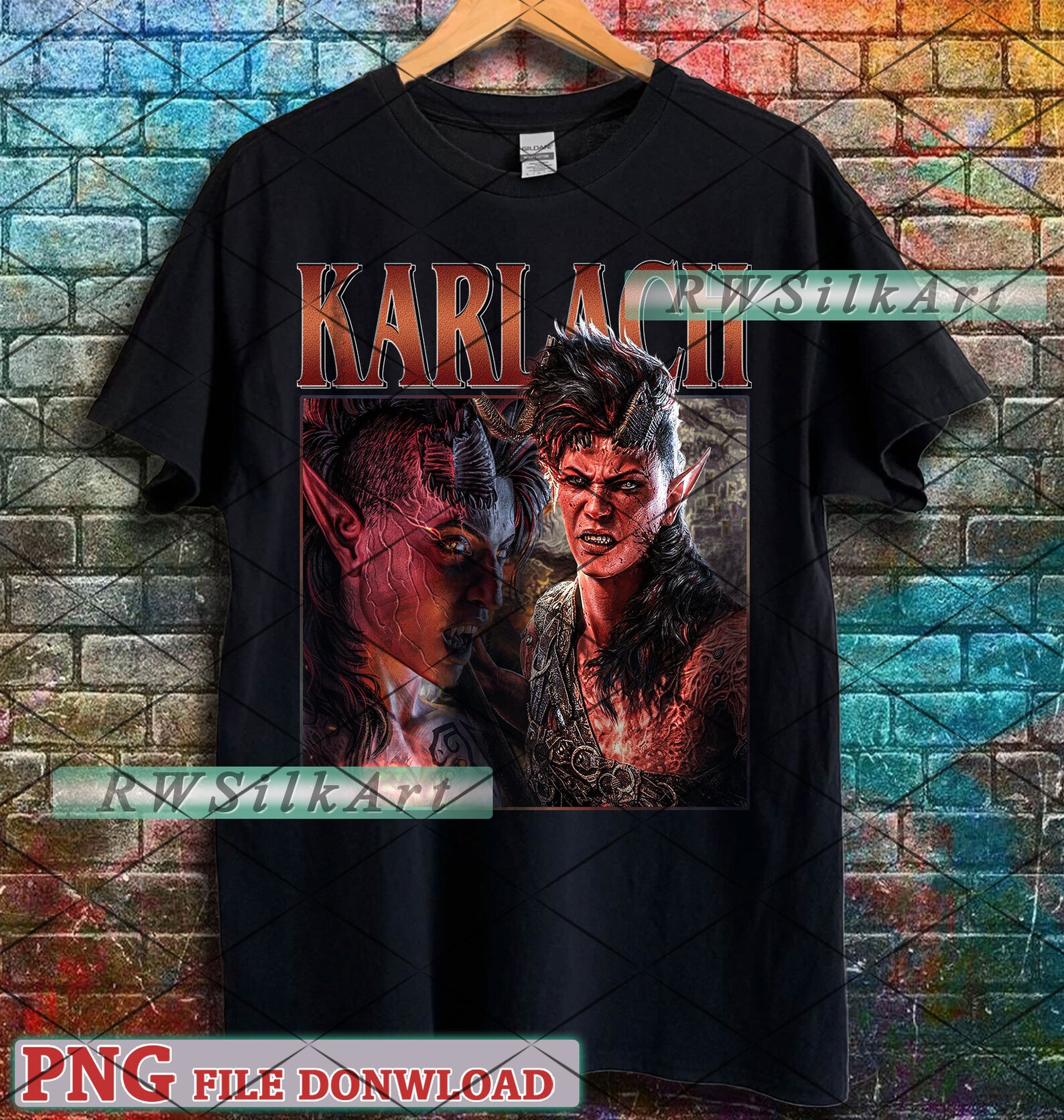 Karlach PNG ,vintage Karlach PNG ,karlach Homage Png ,karlach Baldurs ...