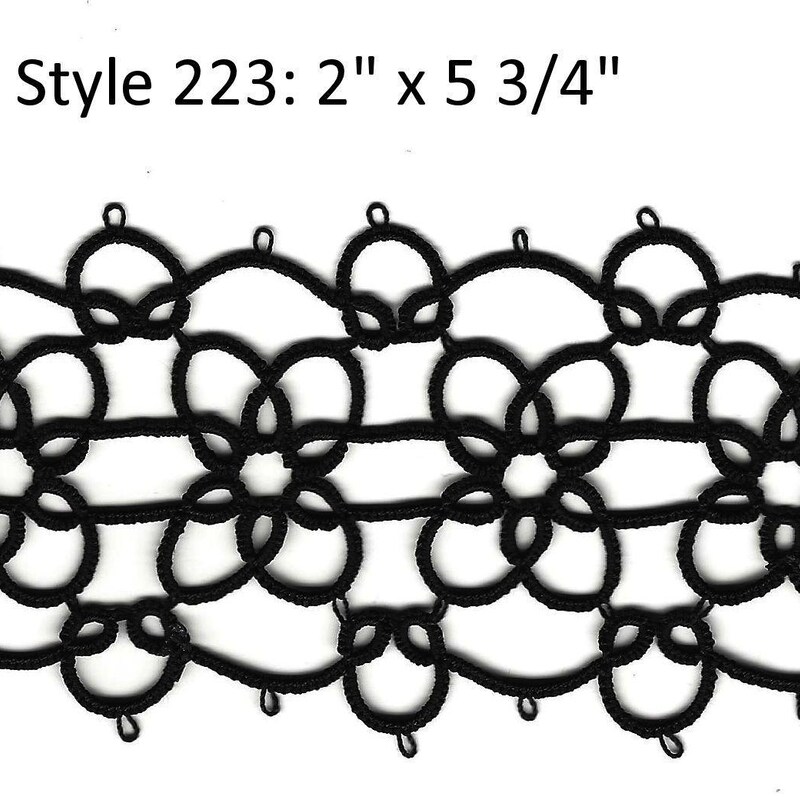 Tatted Lace - Etsy