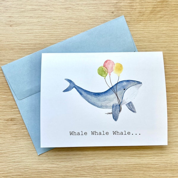Whale Birthday - Etsy