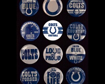 Colts Buttons - Etsy