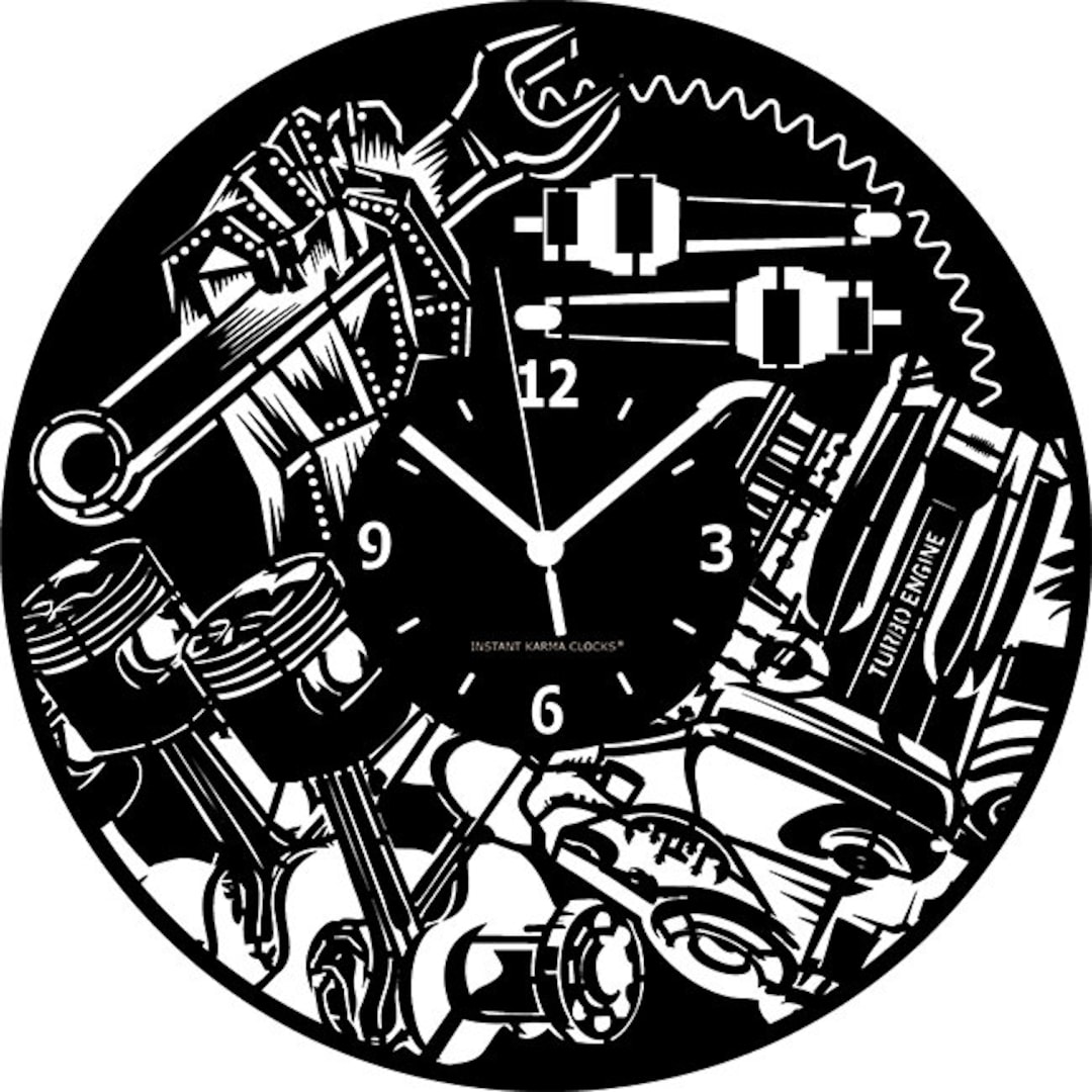 MECHANIC Wall Clock Auto Repair Shop Car Service Tools Gift Idea - Etsy