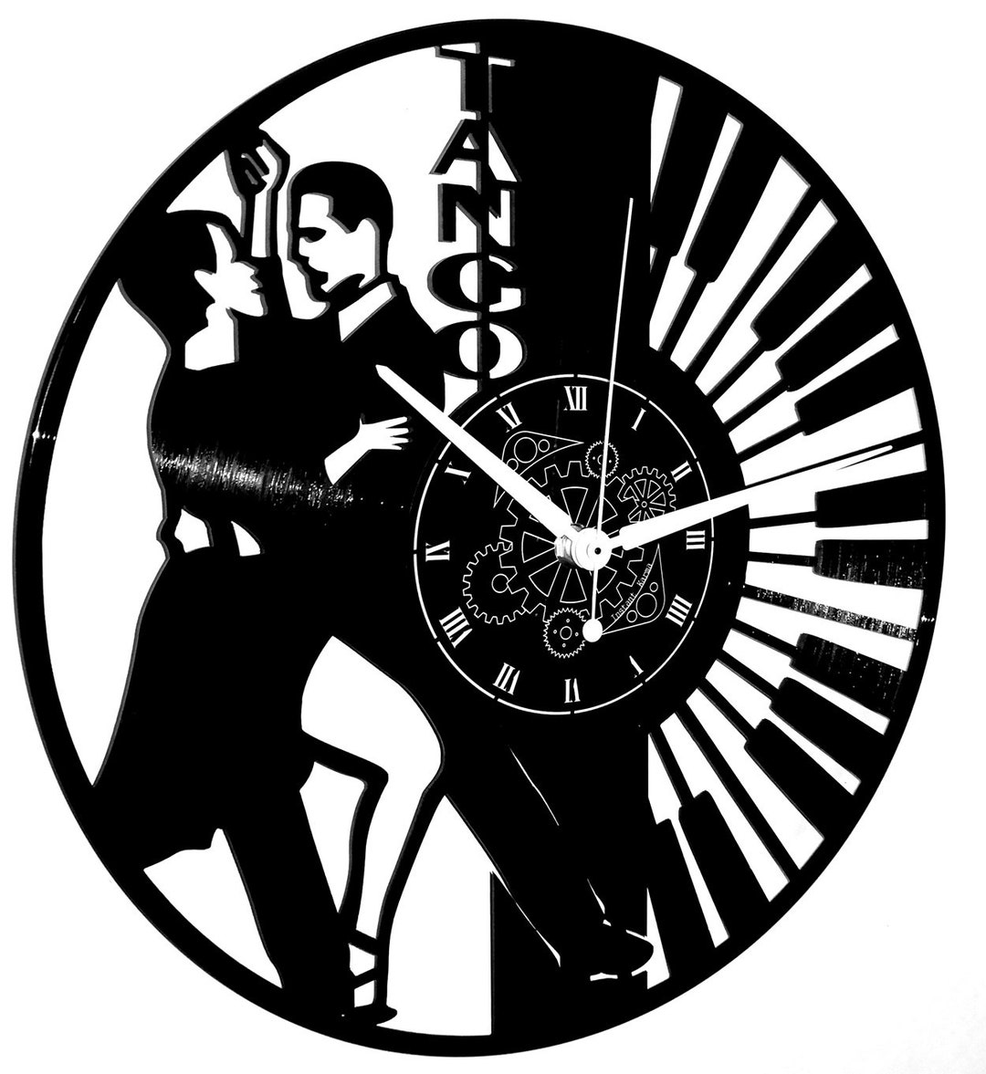 Tango Dance Wall Clock Couple Dancers Themed Original Gift Idea in ...