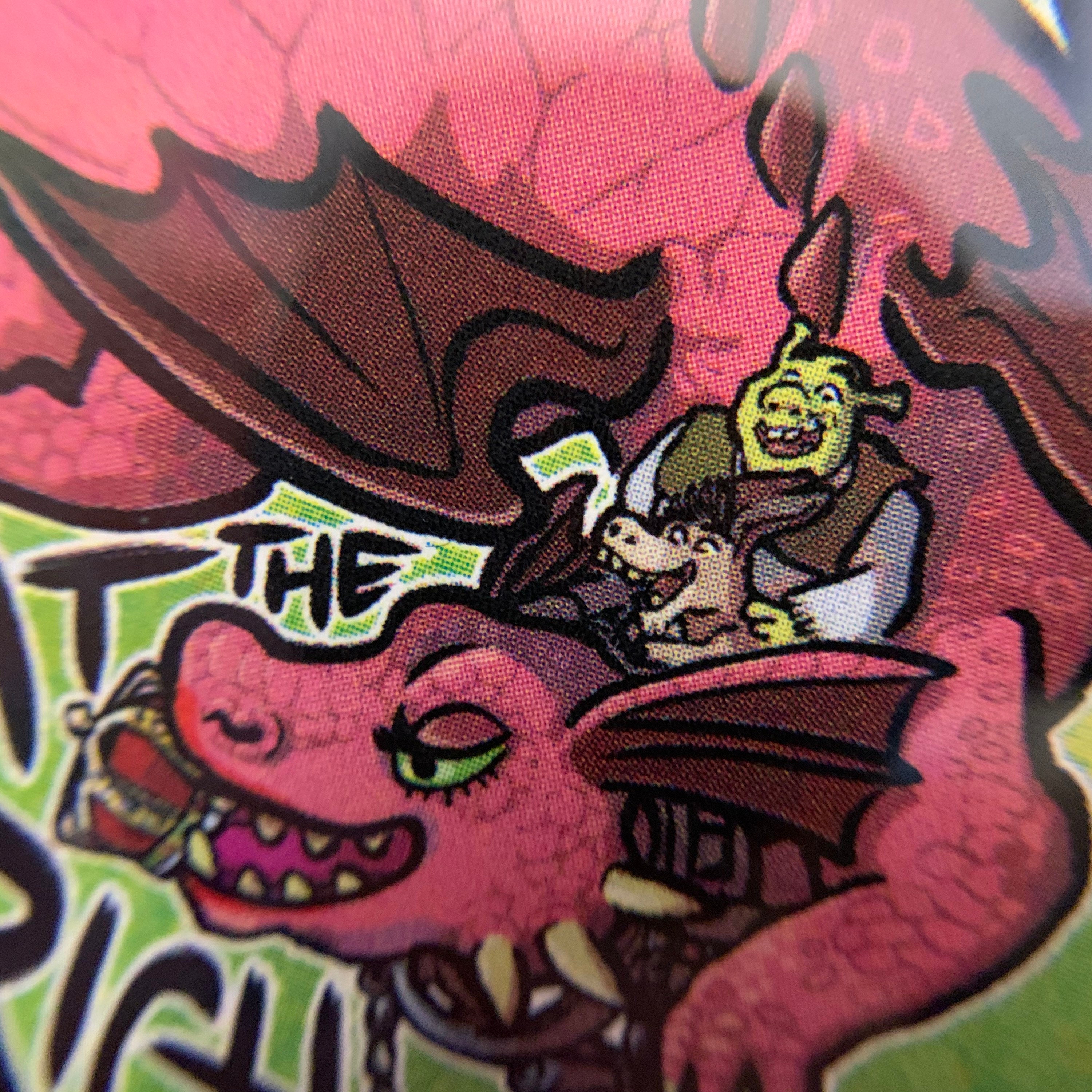 Eat the Rich Shrek Fan Art Button - Etsy