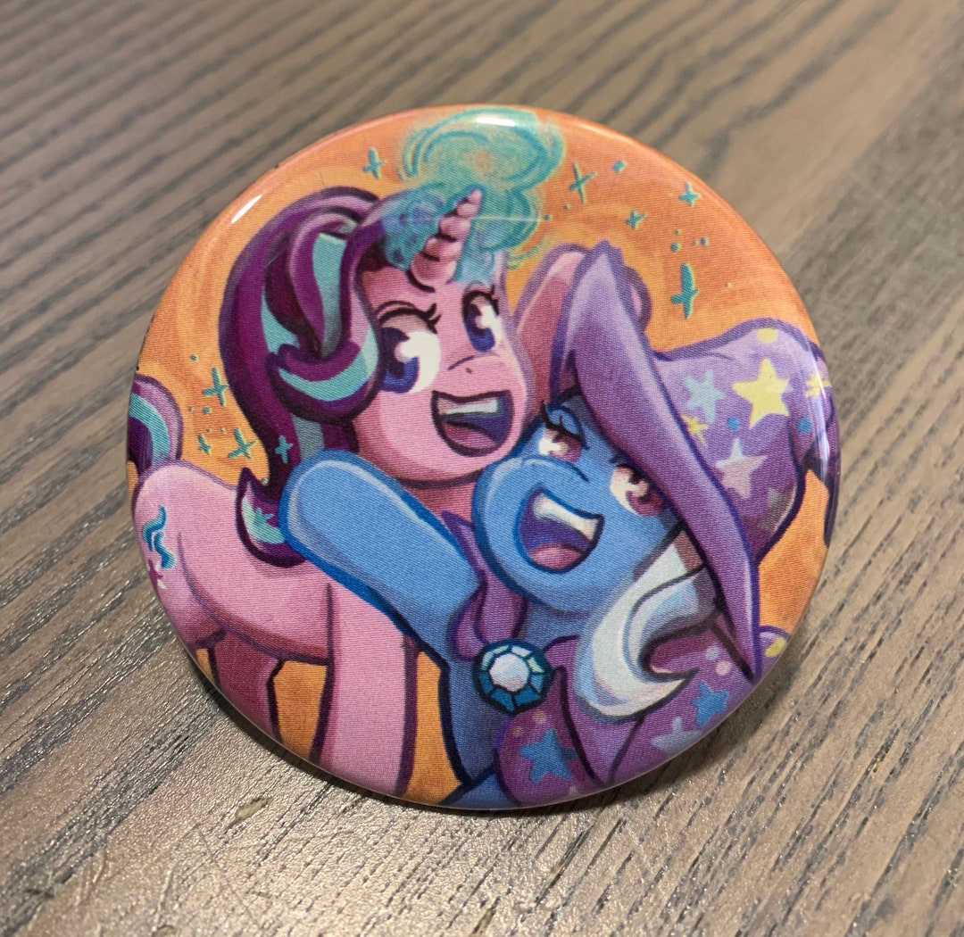 Starlight & Trixie - My Little Pony Button - Etsy