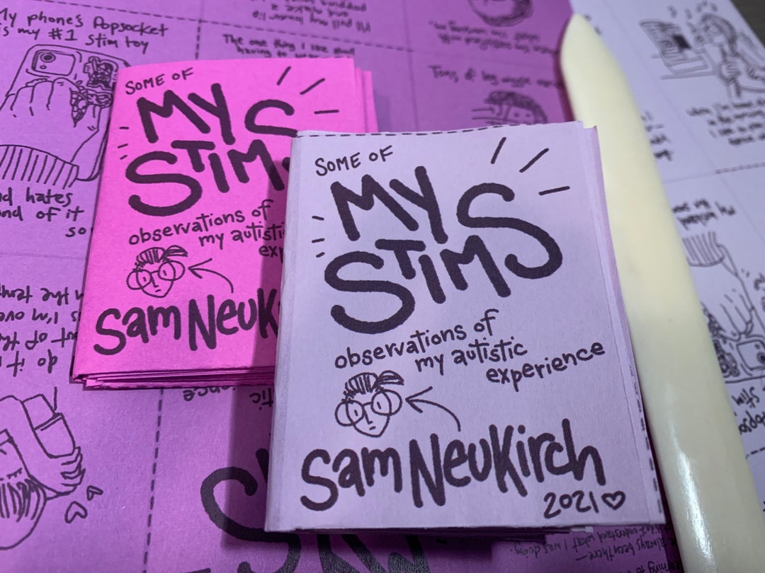 My Stims - Autism Mini-zine - Etsy