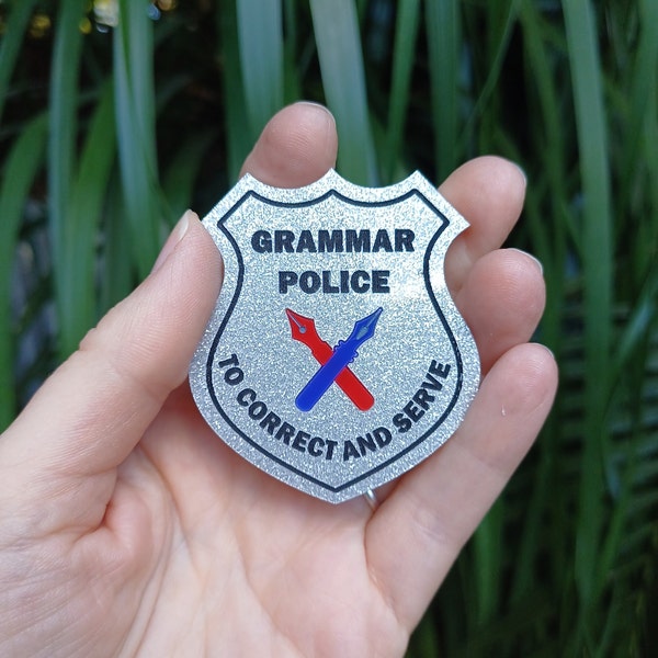 Grammar Police - Etsy