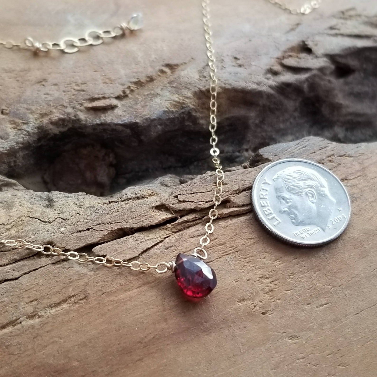 Real Garnet Long Earrings Garnet Jewelry Set Garnet - Etsy