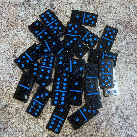 Blue Dominoes