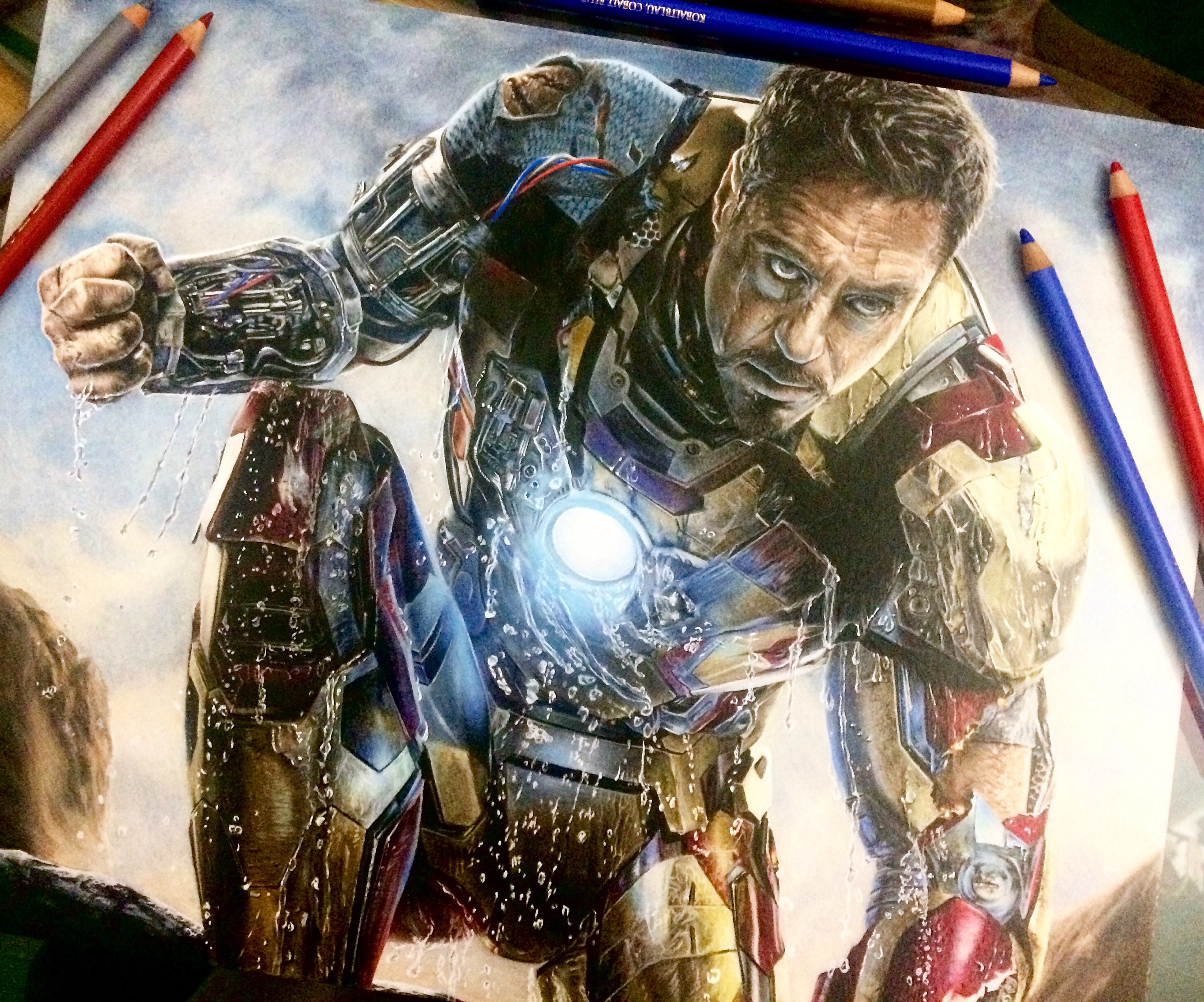 Book The Art Of Iron Man 3