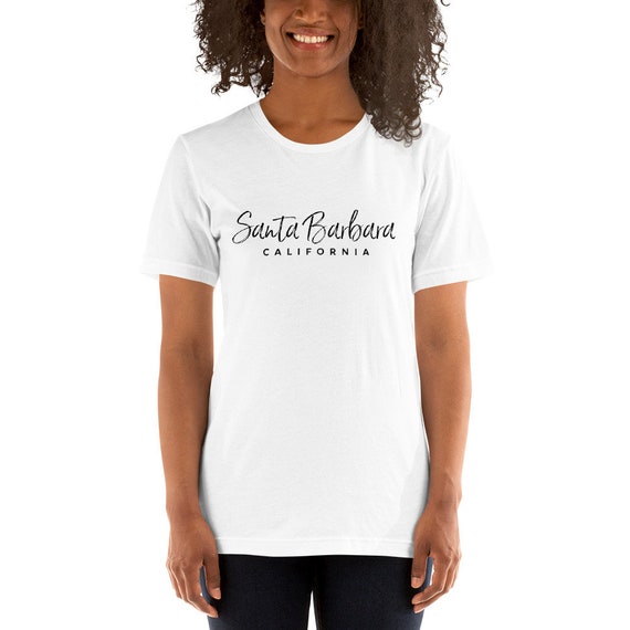 Santa Barbara California Custom T-shirt Santa Barbara CA - Etsy