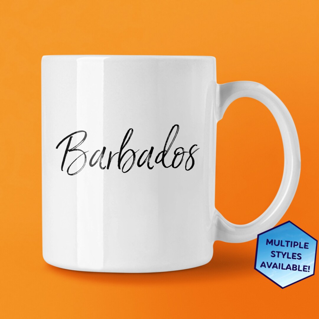 Barbados Custom Coffee Mug | Personalized Barbados North America ...