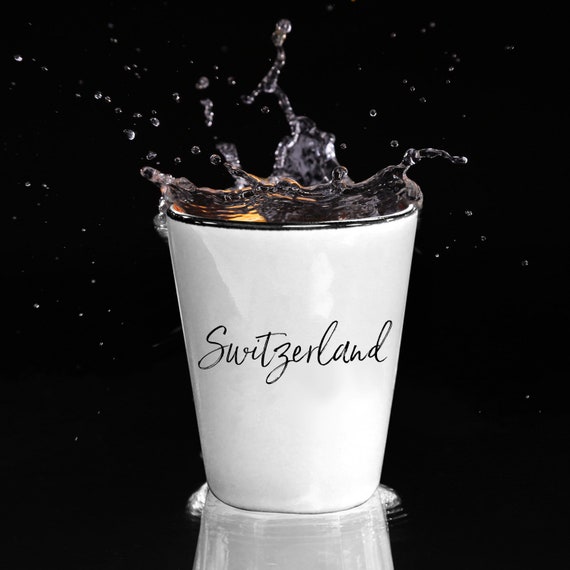 Switzerland Custom Shot Glass Set Switzerland Europe - Etsy