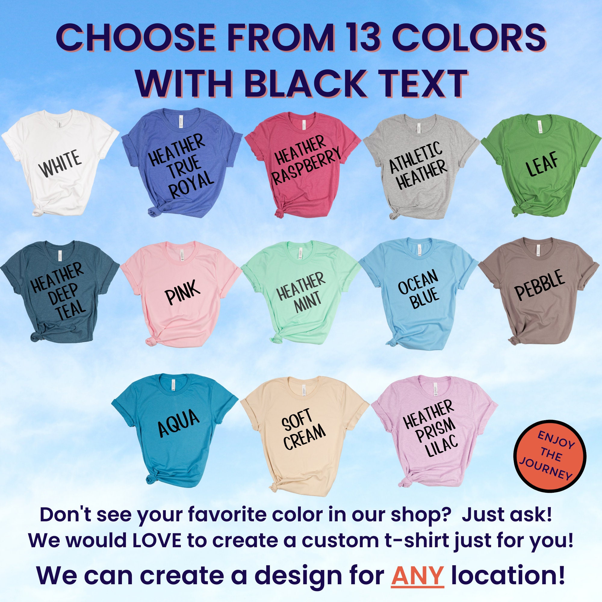 Oak Ridge Tennessee Custom T-shirt Oak Ridge TN Travel Tee Shirt ...