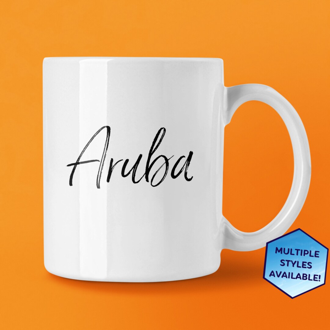 Aruba Custom Coffee Mug | Personalized Aruba North America Souvenir ...