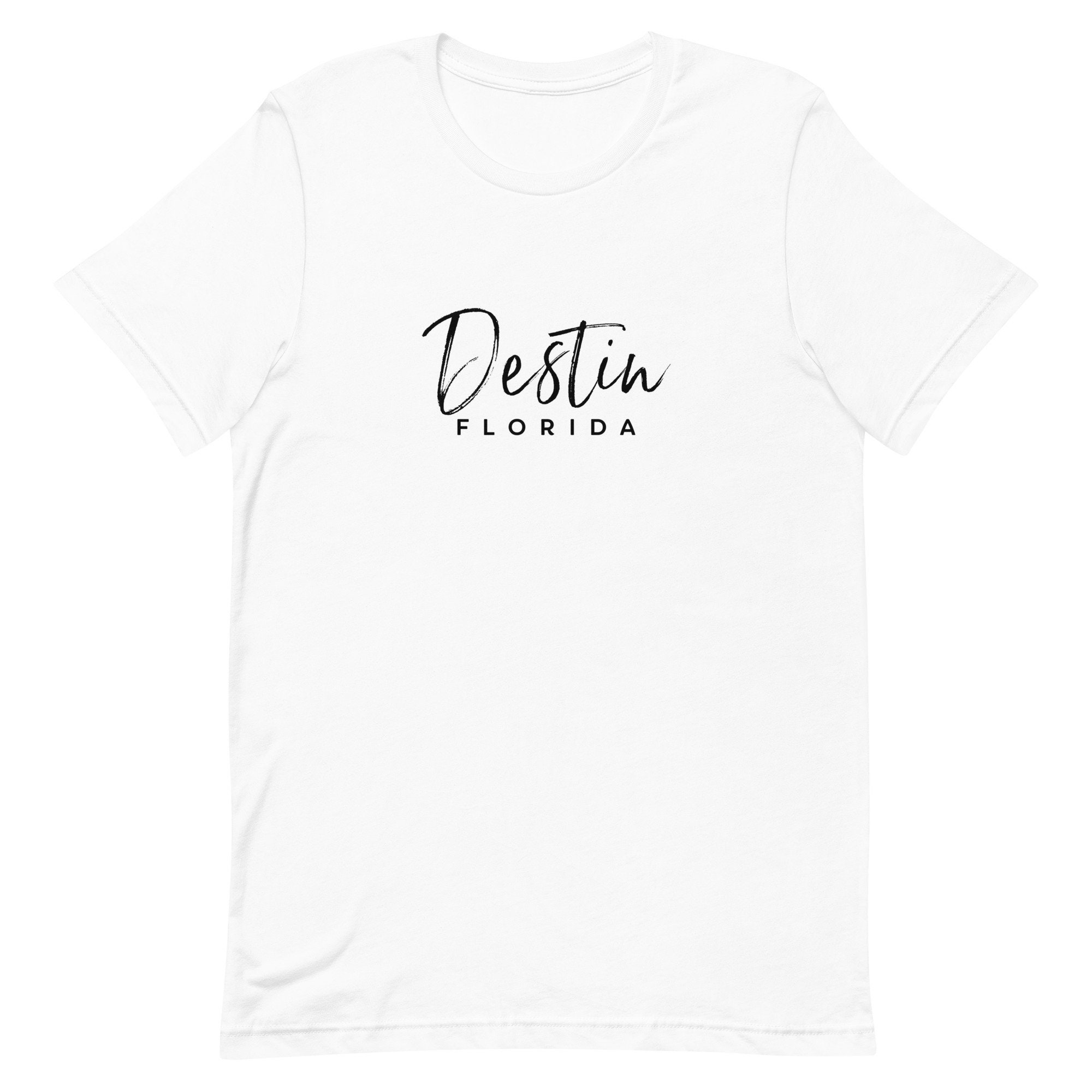 Destin Florida Custom T-shirt Destin FL Travel Tee Shirt - Etsy