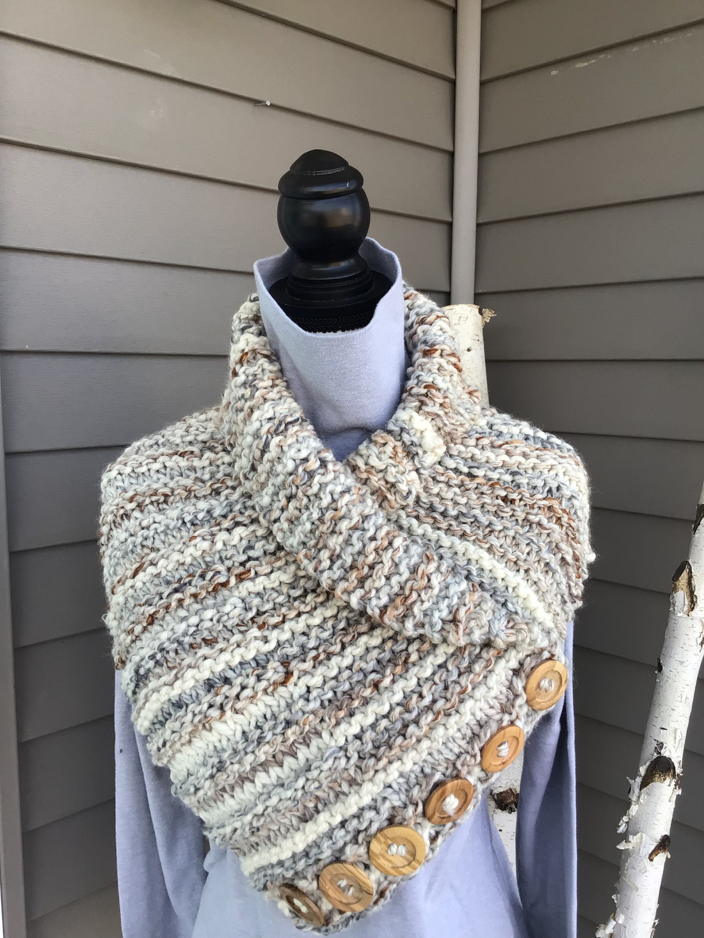 Outlander-inspired Cowl, Chunky Neck Warmer, Bulky Cowl - Etsy