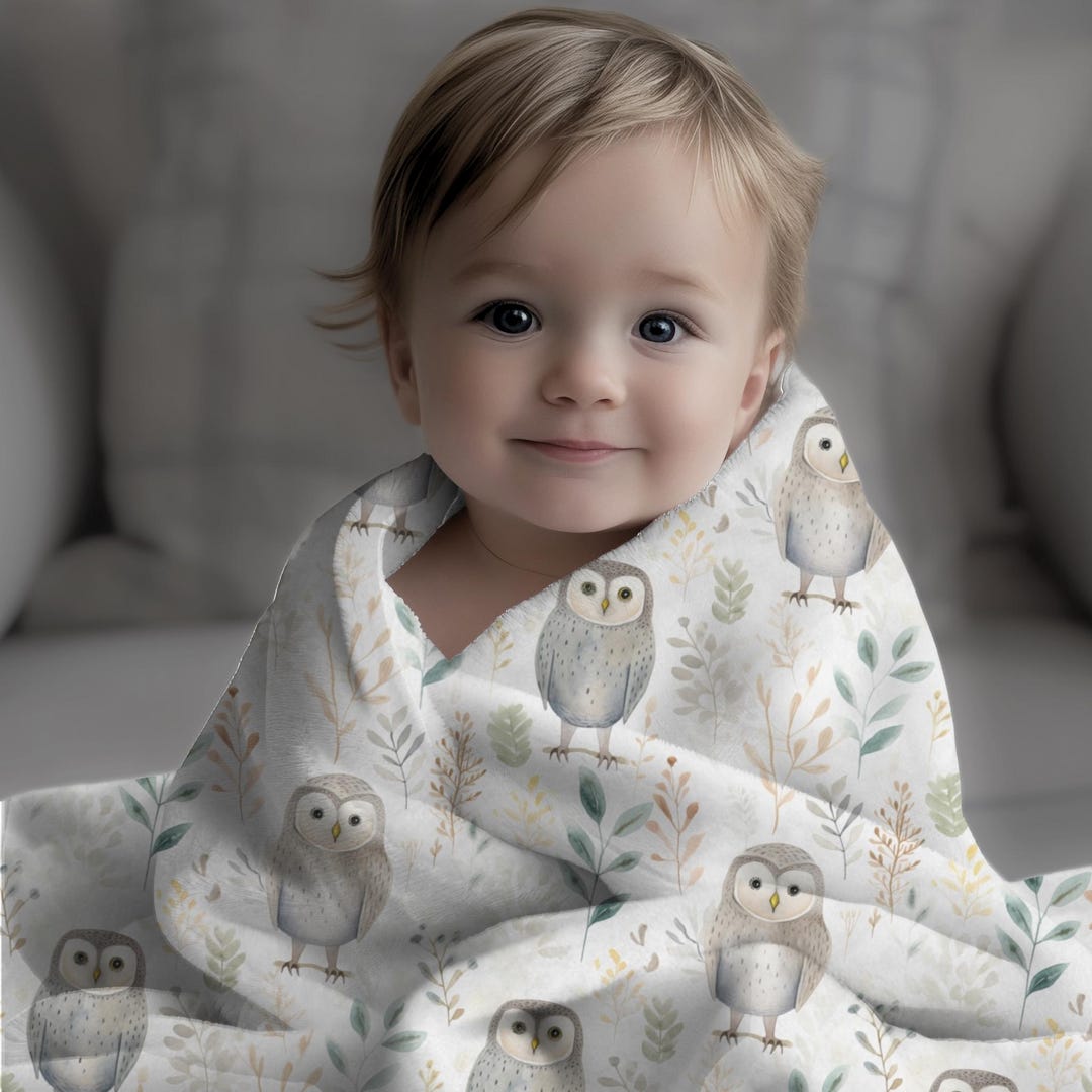 Adorable Owl Woodland Themed Nursery, Cute Owl Forrest Baby Toddler ...