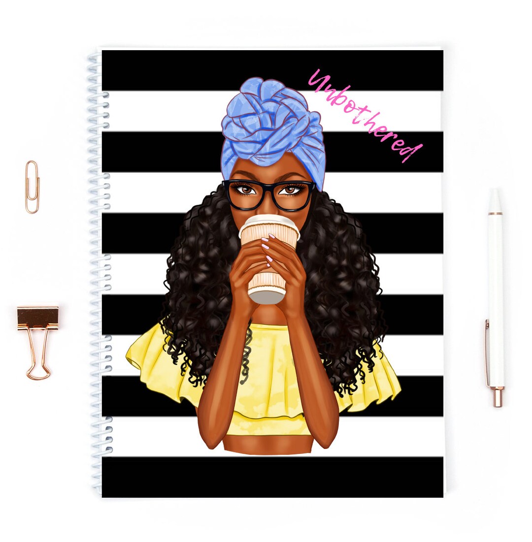 African American Spiral Notebook|notebook|african American Notebook ...