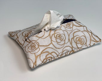 Rose Gold Tissue Holder - Etsy